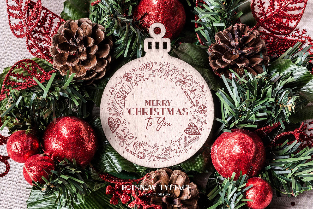 Hot Snow Typeface, a Blackletter Font by alit design