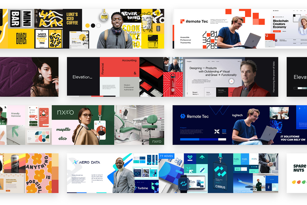 Stylescape Templates Bundle, a Branding & Logo Template by Hamdi Designs