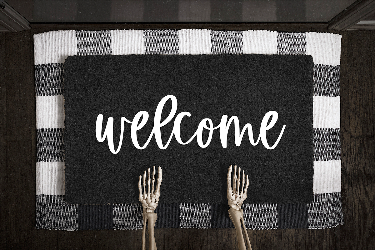 October | Handwritten Script Font, a Script Font by KA Designs ...