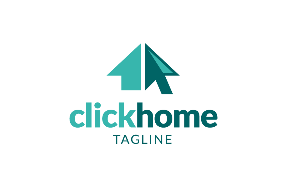 Click Home Logo, a Branding & Logo Template by brandphant