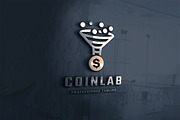 Coin Lab Logo, a Branding & Logo Template by Design_Planet