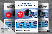 CCTV Package Promotional Flyer | Flyer Templates ~ Creative Market