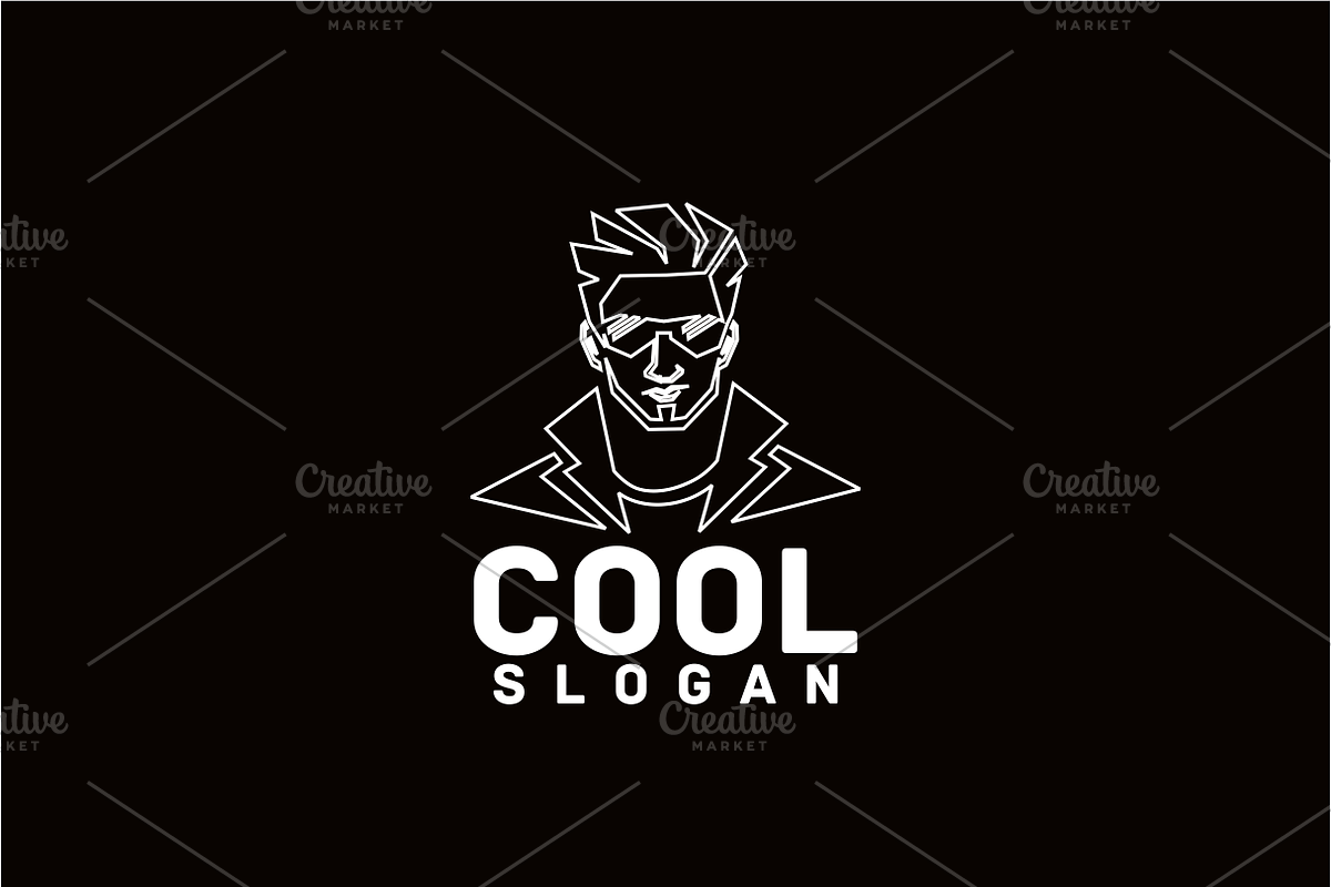 Cool Man Logo, a Branding & Logo Template by Metrolinevision