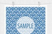 Digital Paper - Blue Patterns, a Pattern Graphic by Leska's Digitals