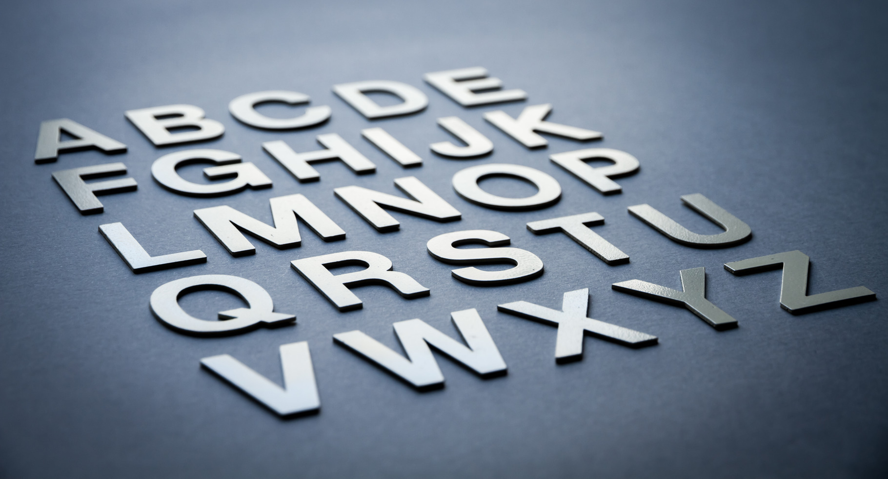 Alphabet made with solid letters featuring letters, alphabet, and ...