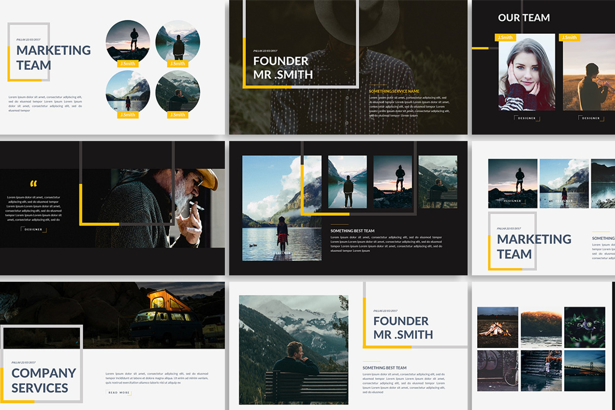 DCMM - Creative Powerpoint Template, a Presentation Template by One ...