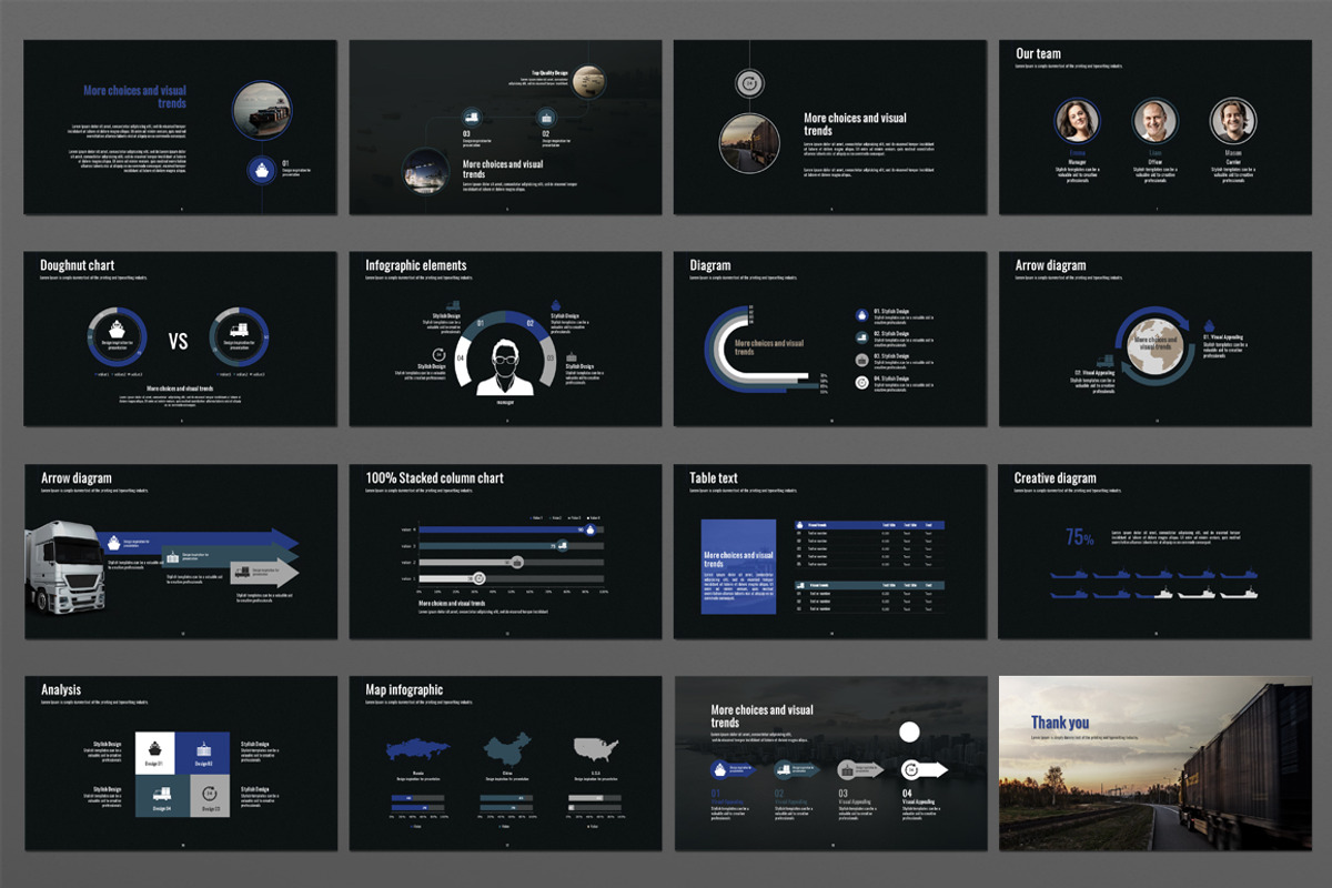 Trade, a Presentation Template by GoodPello