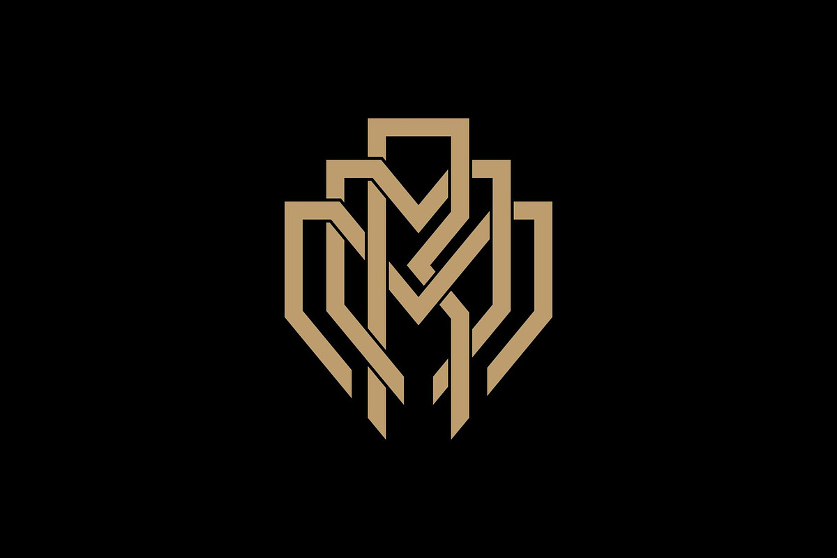 Monogram Letter MRM RMM MMR Logo, a Branding & Logo Template by ...