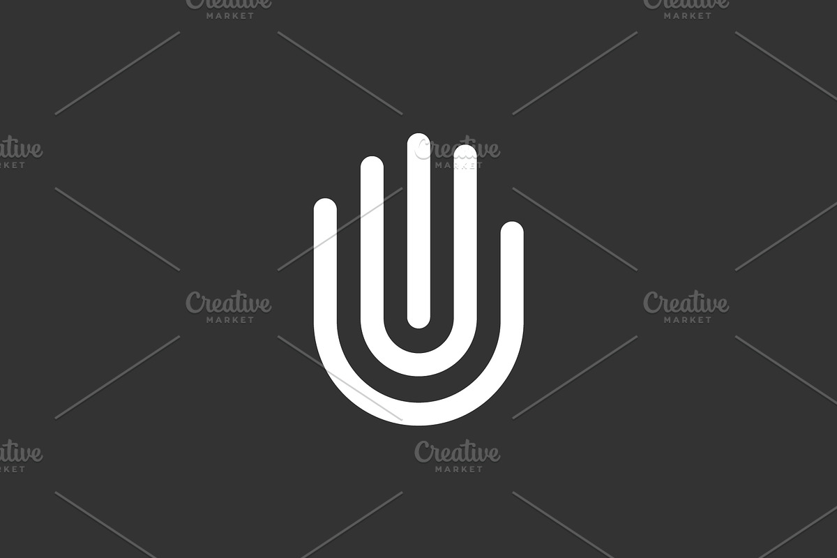 Handprint Logo | Creative Market