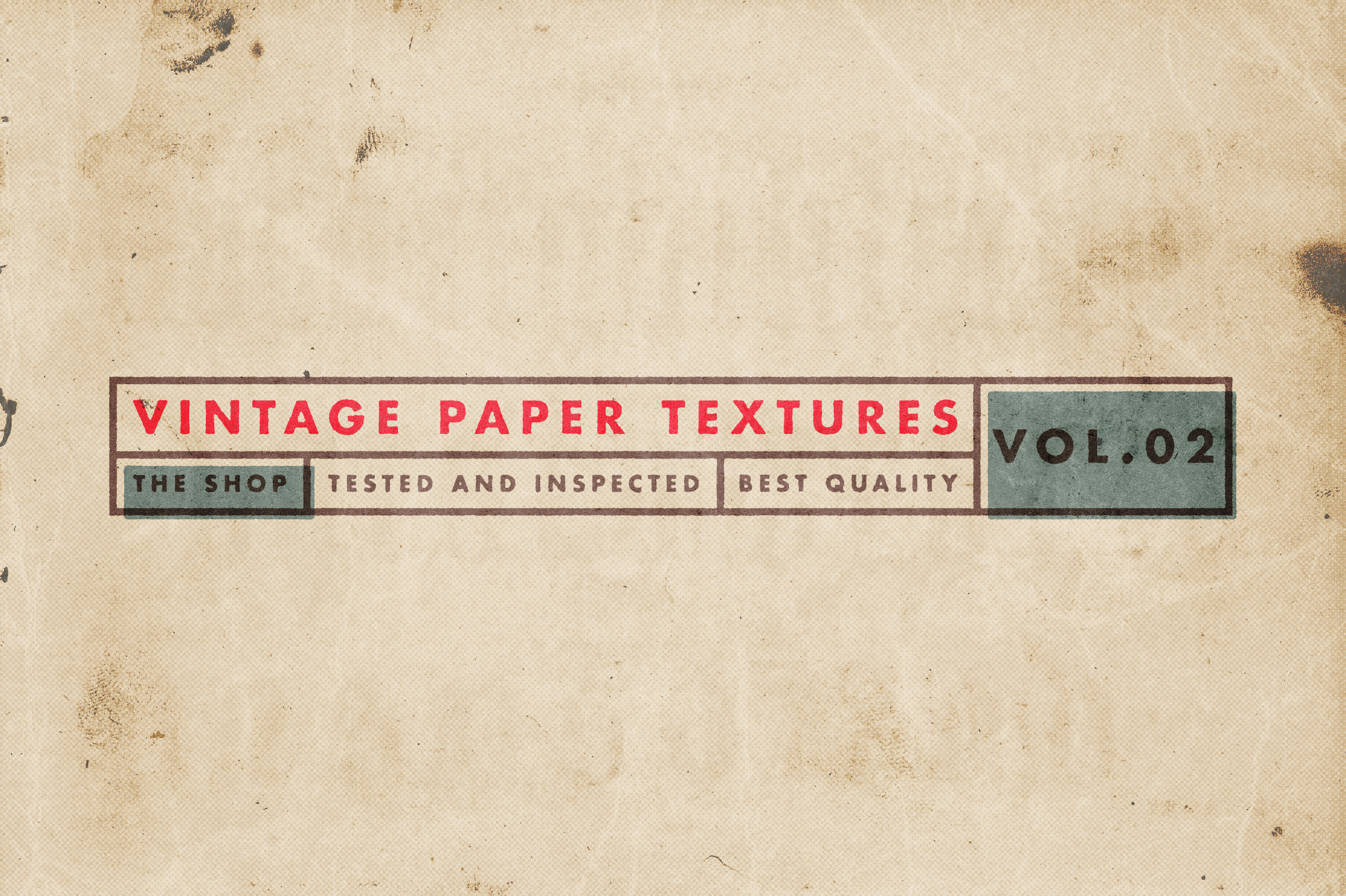 The Shop | Vintage paper textures vol. 02