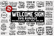 Welcome Sign Bundle