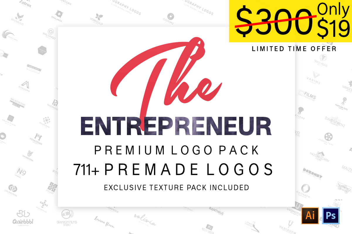 The Entrepreneur Premium Logo Pack, a Branding & Logo Template by AN ...