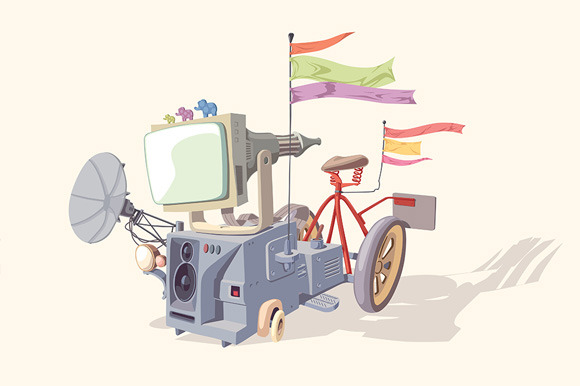 Strange Device no.1, an Illustration by LEKS illustrations