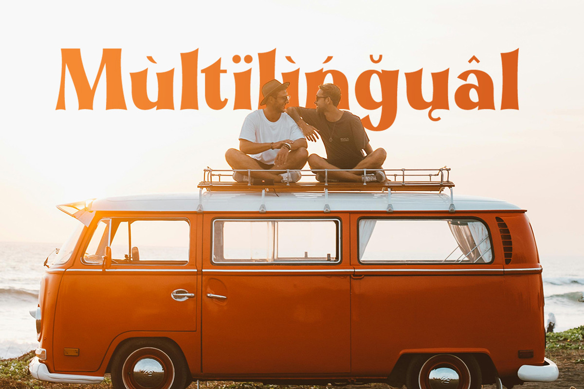 Thickset Serif Display Font