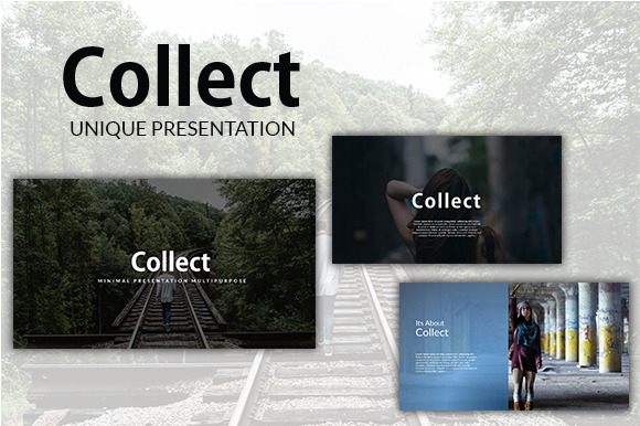 Collect Powerpoint Template, a Presentation Template by Spesifikdesign