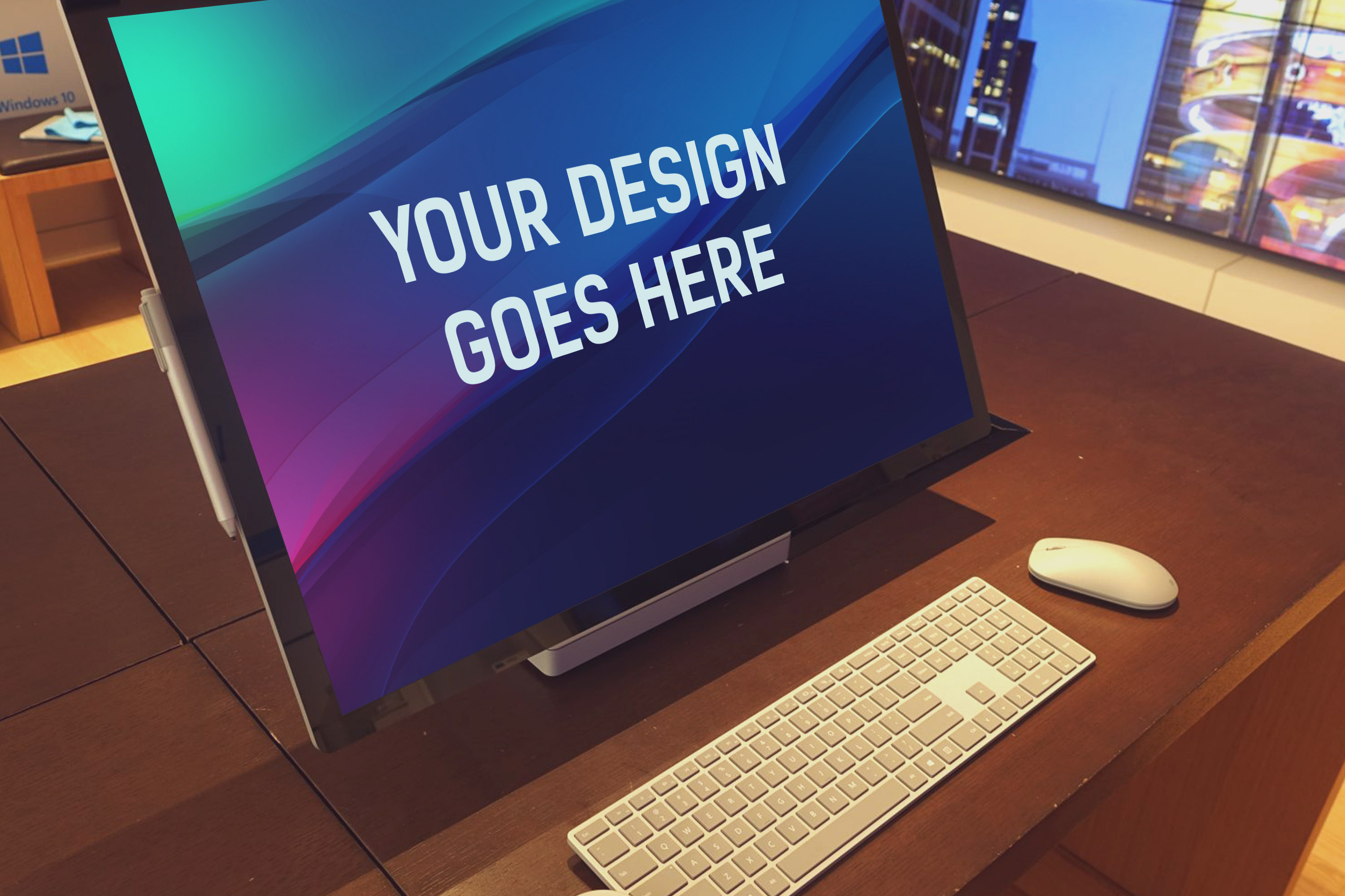 Microsoft Studio Mock-up #21, a Product Mockup by vraiana