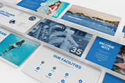 Swimming Powerpoint Template, a Presentation Template by Incools Stokie