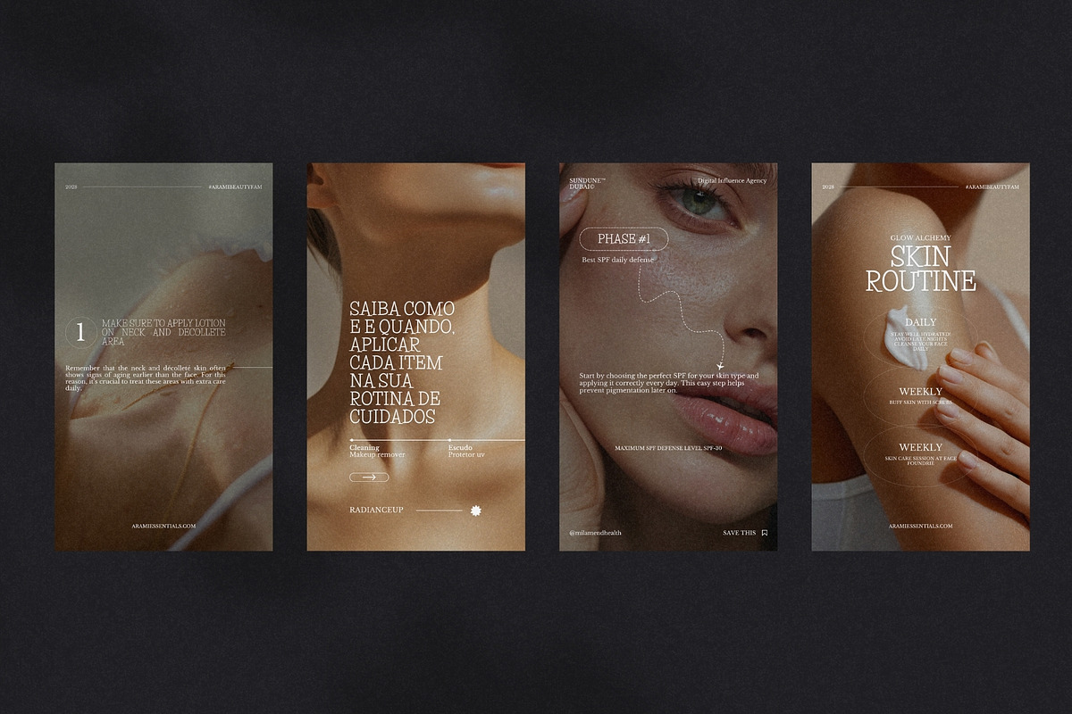 Story and Post Canva Skin Templates