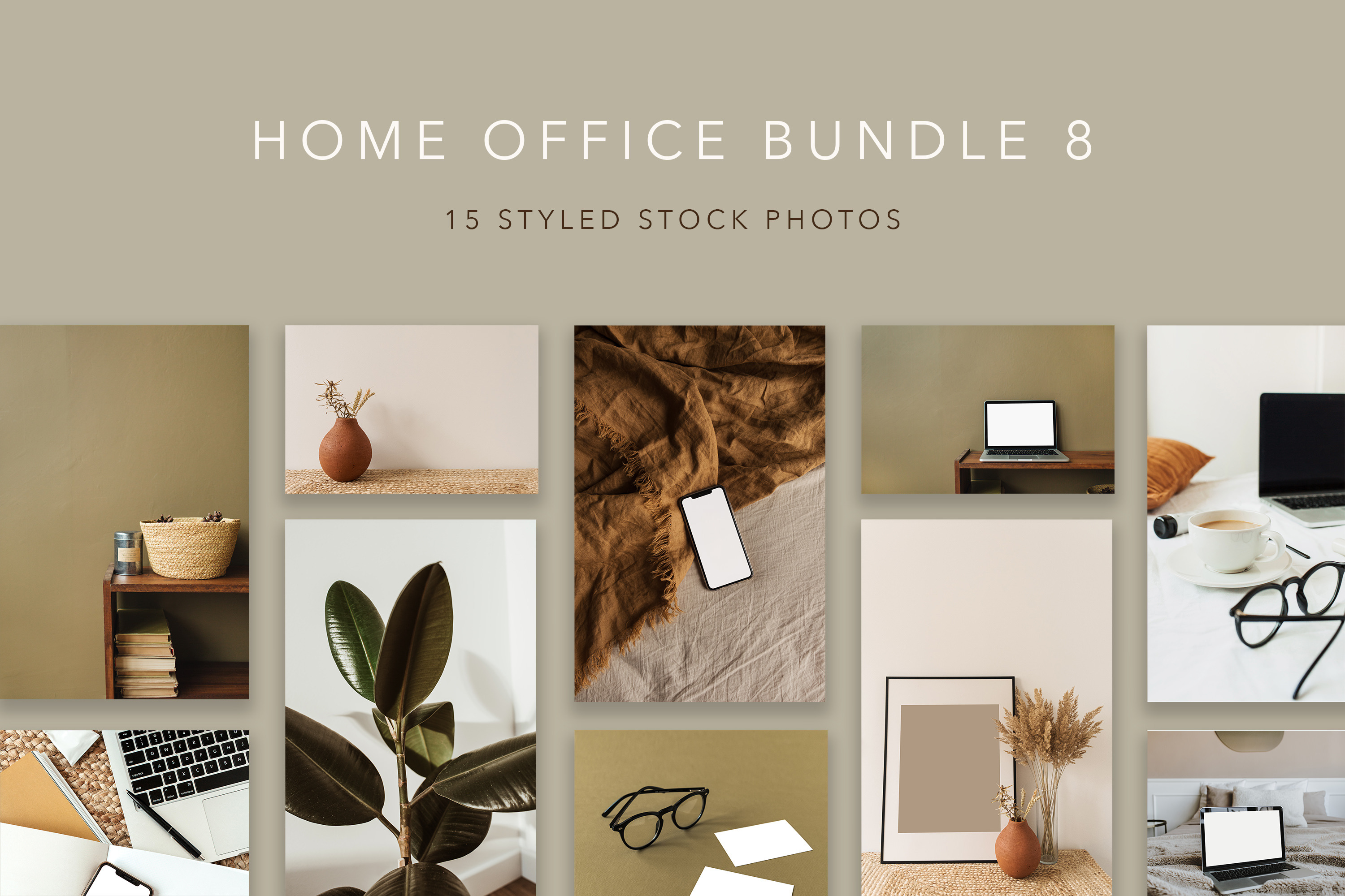 Home Office Bundle 8, a Business Photo by Floral Deco