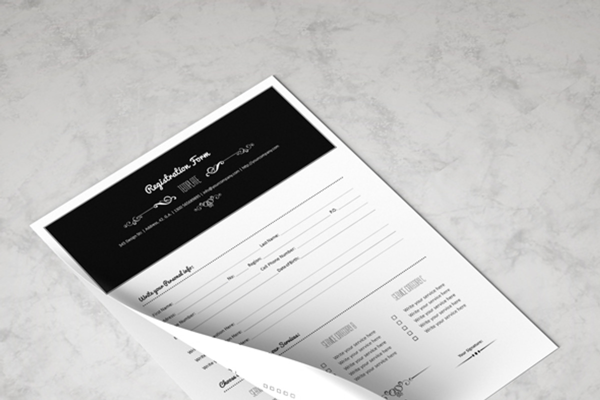 Registration Form Template v4, a Templates & Theme by Keboto