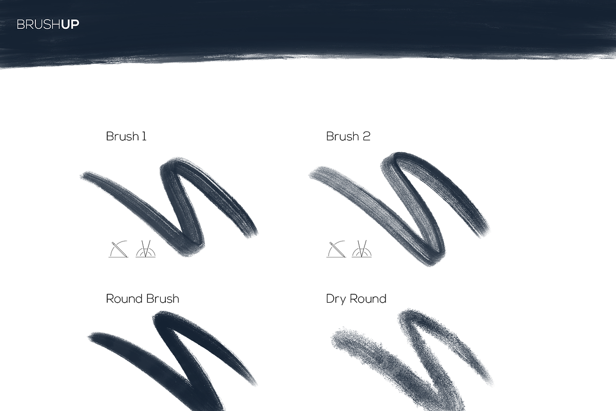 Gouache for Procreate, a Brush Add-On by BrushUp