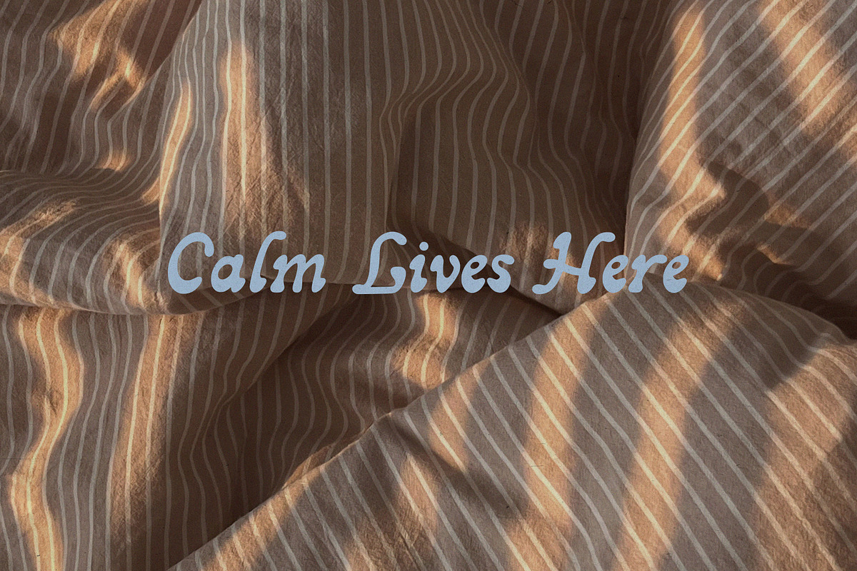 Slumber Playful Wavy Friendly Font, a Handwritten Font by AnMark