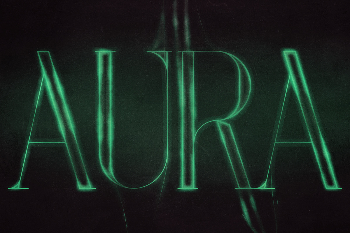 Aura - Photoshop Text Effect, a Brushes & More by Graphicshop