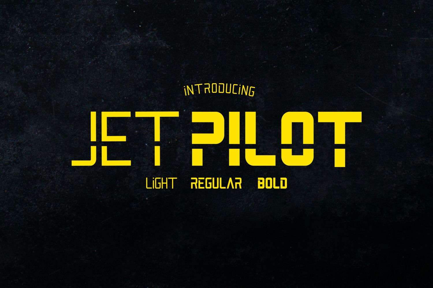 Jet Pilot - Sans Family, a Sans Serif Font by madeDeduk