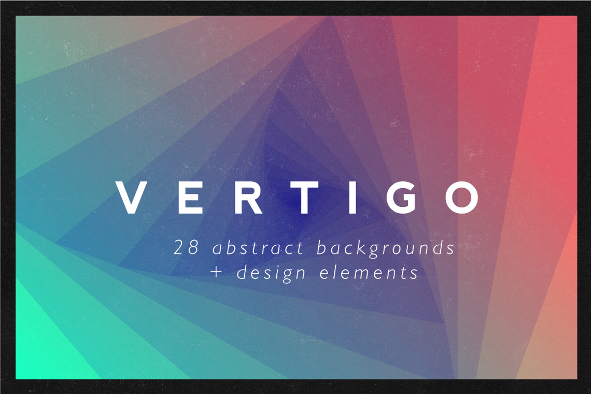 VERTIGO 1: abstract backgrounds, a Pattern Graphic by kloroform