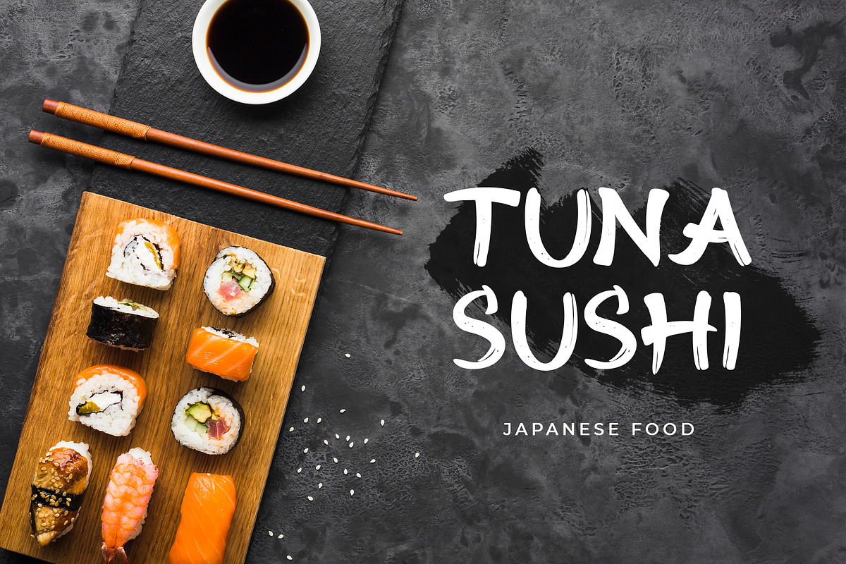 Hiro Misake Brush Japanese Font, a Script Font by UICreative