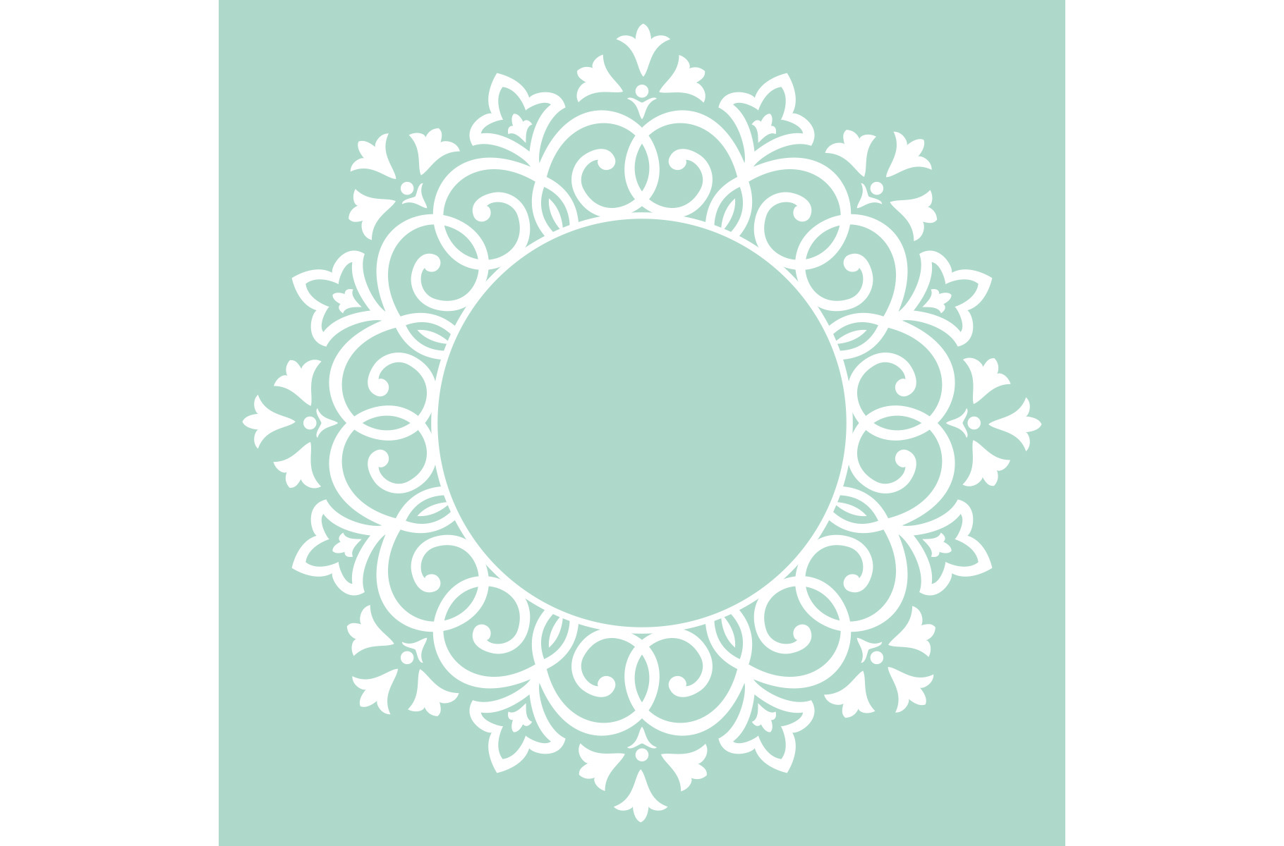 Decorative frame Elegant vector, a Pattern Graphic by RODINA | Creative ...
