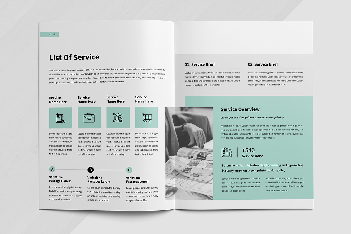 Business Plan 20 Pages, a Brochure Template by ArtisticLand