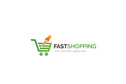 Fast Shopping Logo | Branding & Logo Templates ~ Creative Market