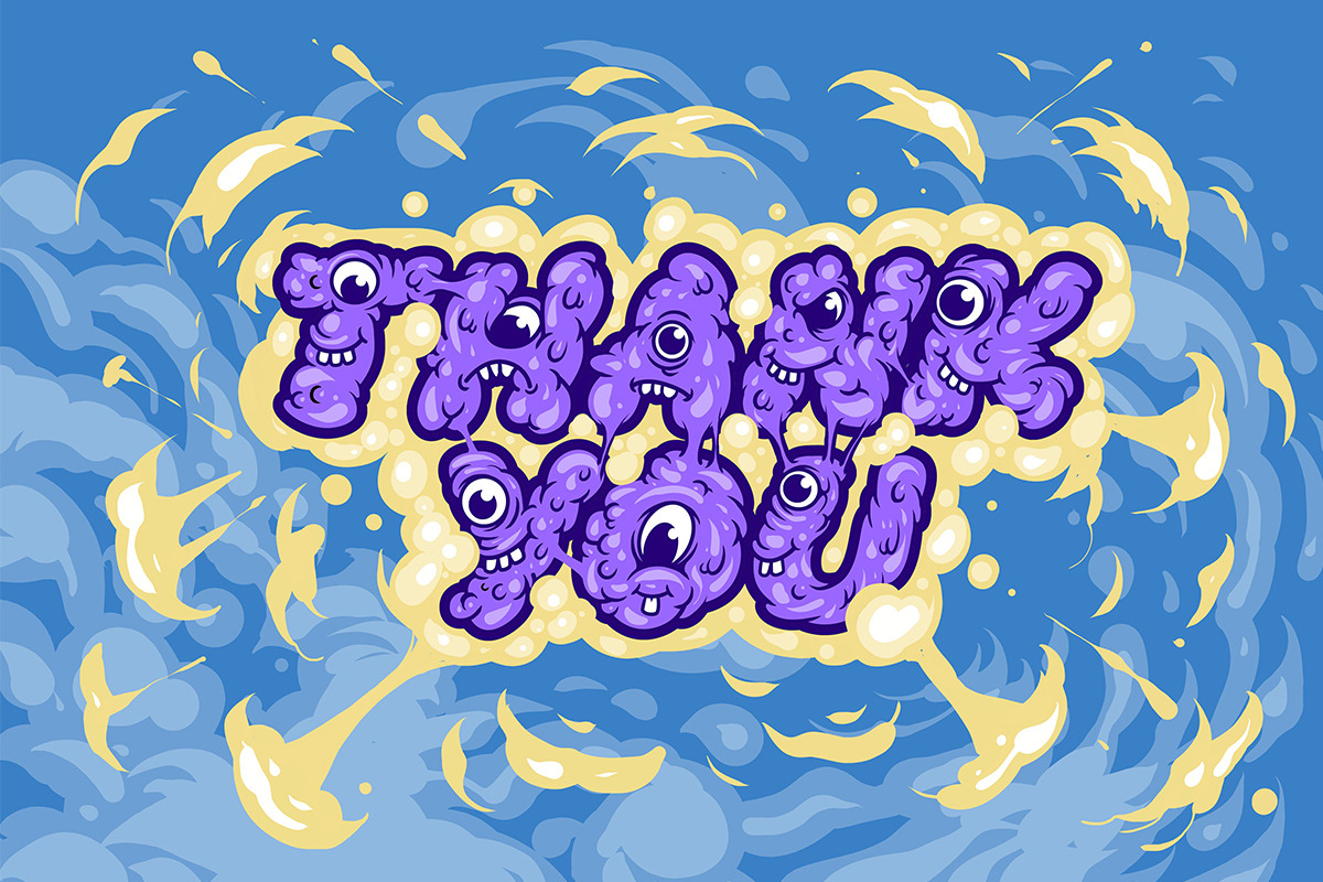 Komo Nout Cartoon, a Font by typeline studio