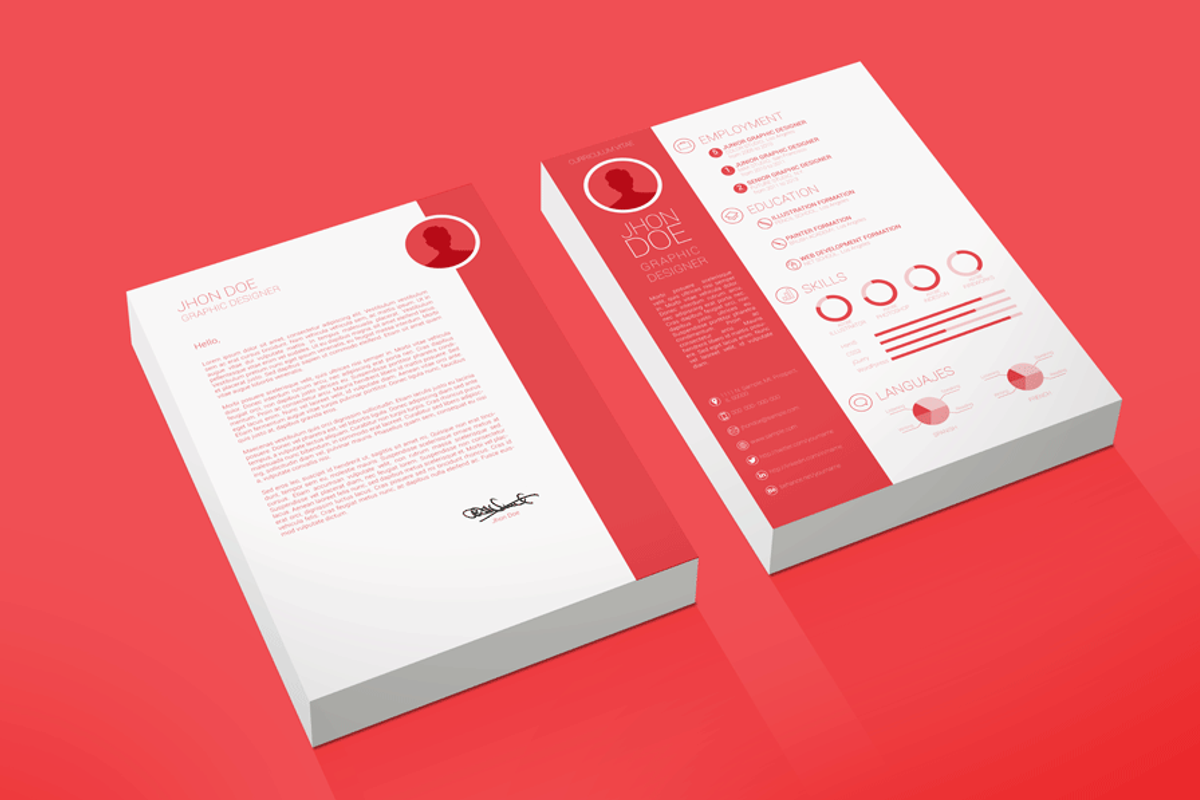 A4 & Business Card MockUp, a Print Template by Imagine Design