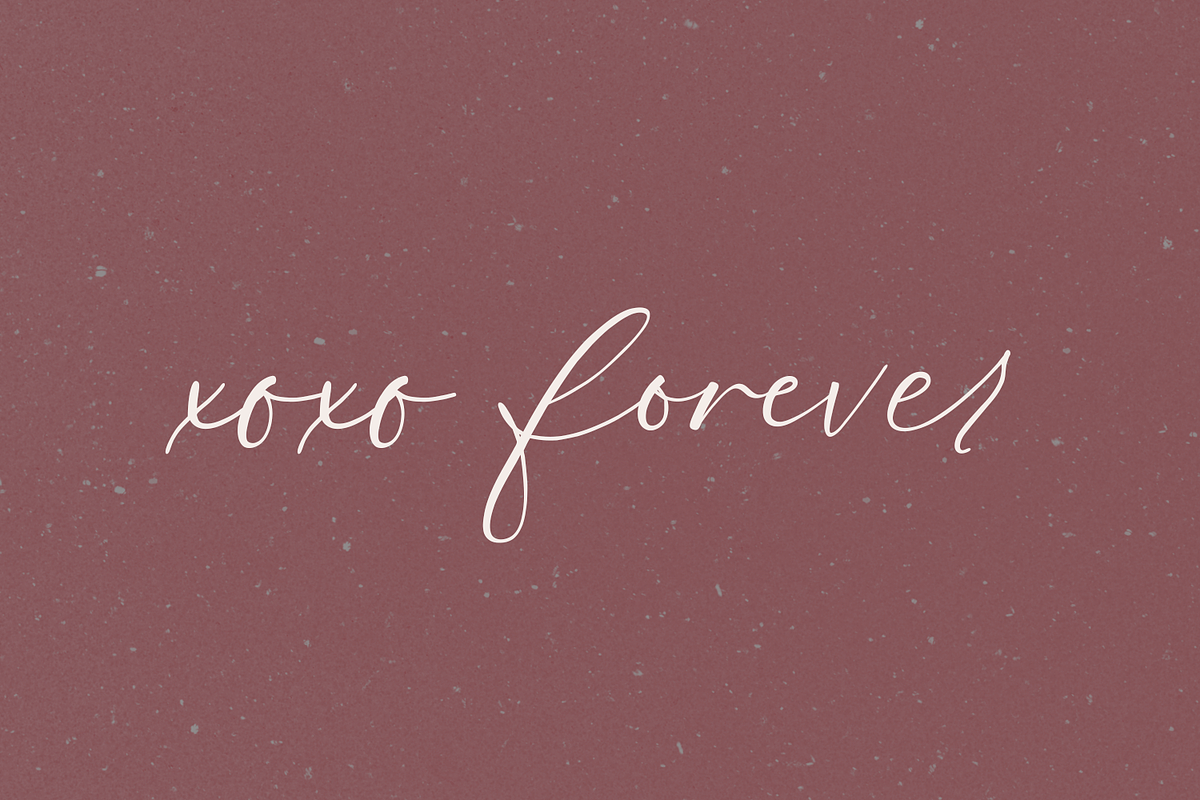 Fall Ember Calligraphy Font, a Script Font by Beck McCormick