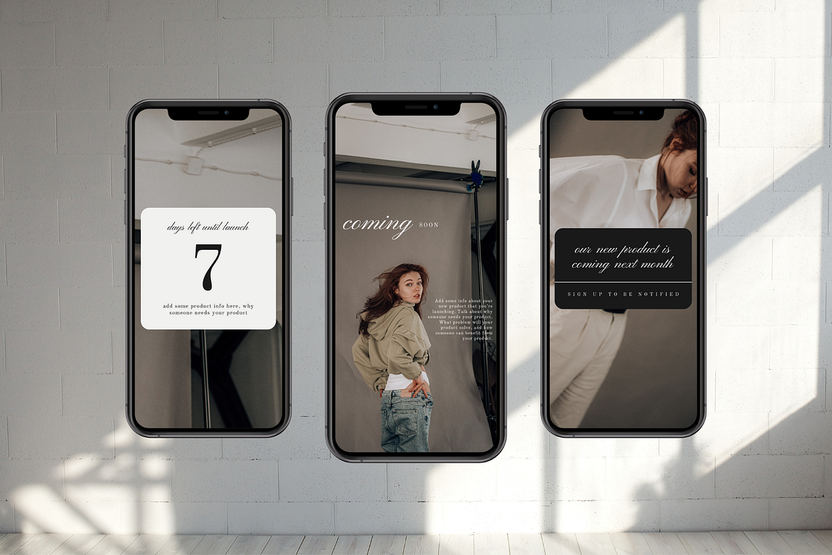 Launch Graphics Instagram Templates
