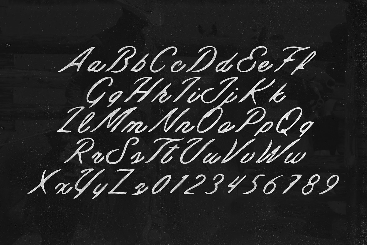 Wrangler & Extra, a Handwritten Font by Davide Bassu