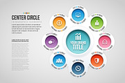 Center Circle Infographic, a Templates & Theme by h.utomo