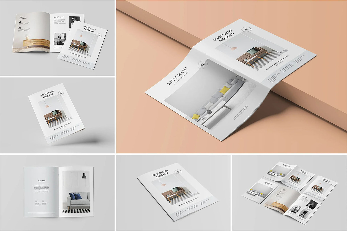 A4 / A5 Brochure Mockup