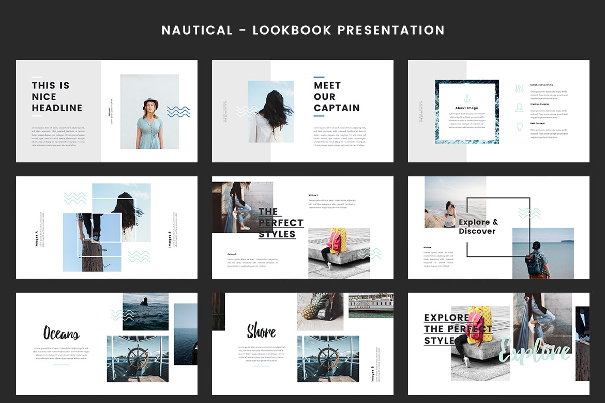 Nautical - Keynote Template, a Presentation Template by Studio Moara