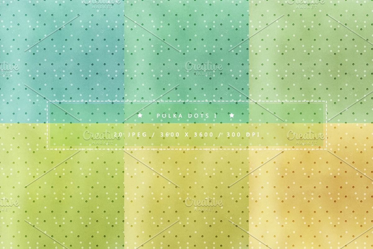 Polka dots Background I, a Texture Graphic by Orange Fox