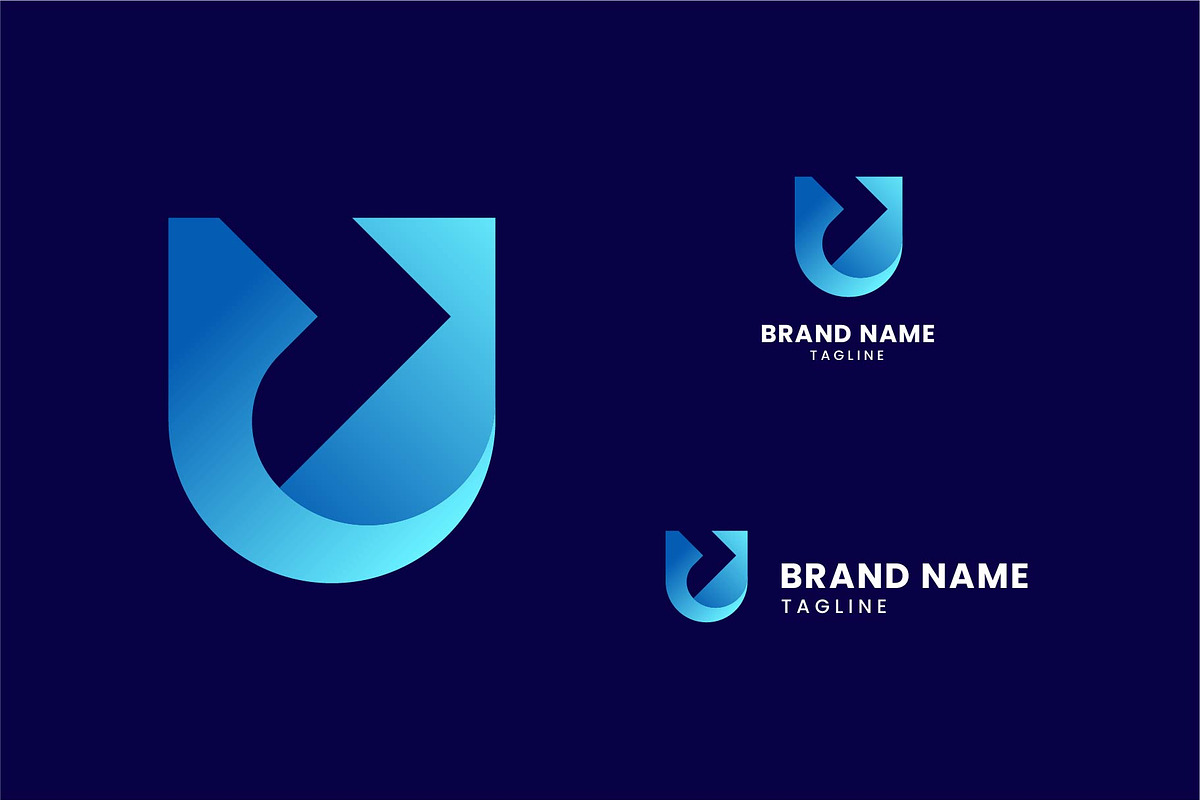 Letter U Next Logo