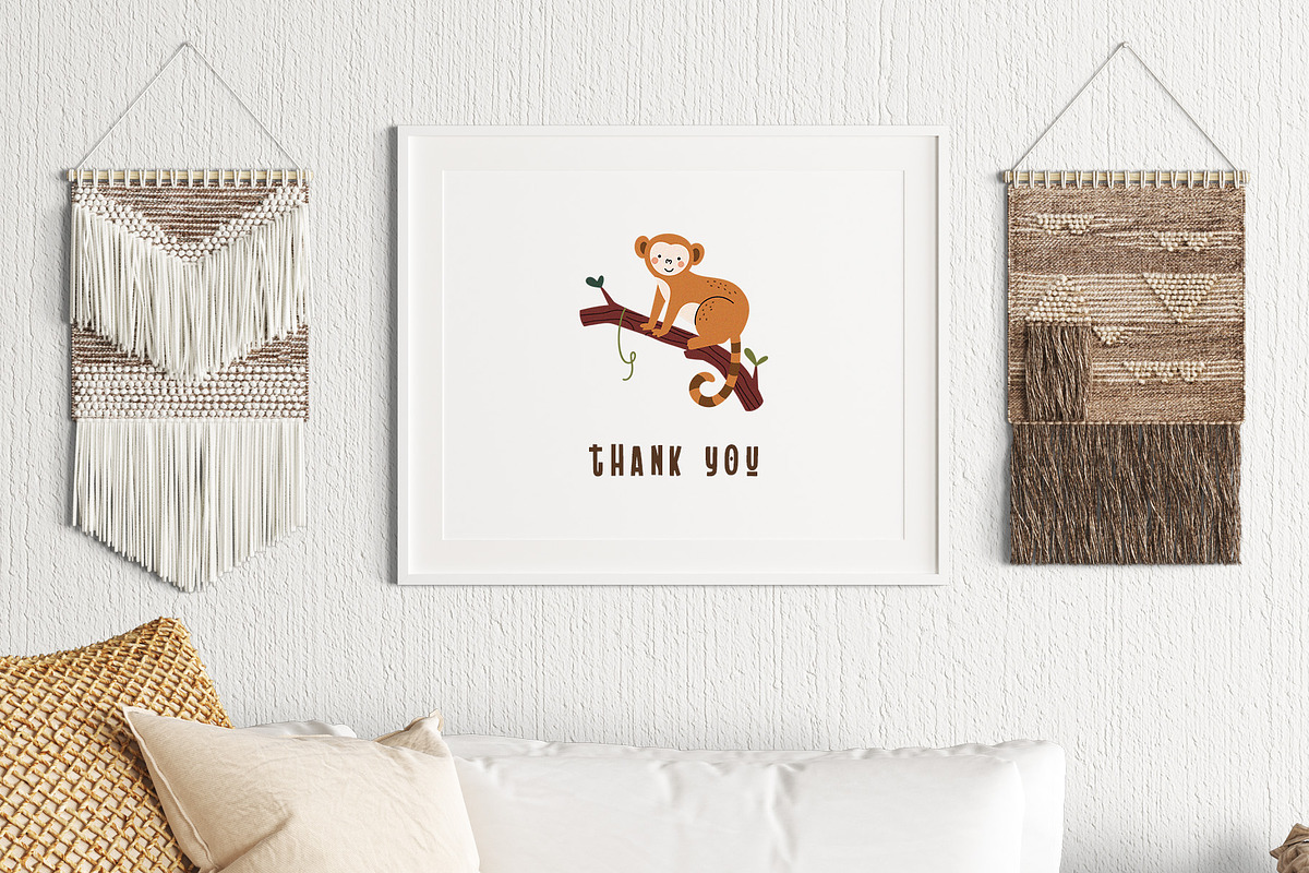 Safari Map Creator. Jungle animals, an Animal Illustration by AlekseliArt