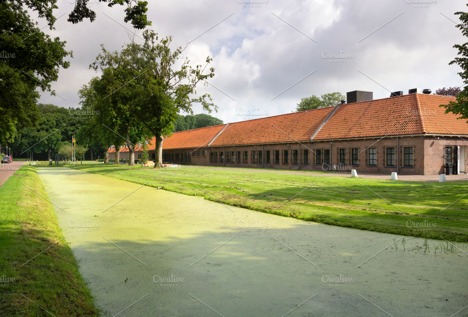Veenhuizen is a Unesco heritage site in the Netherlands, an ...