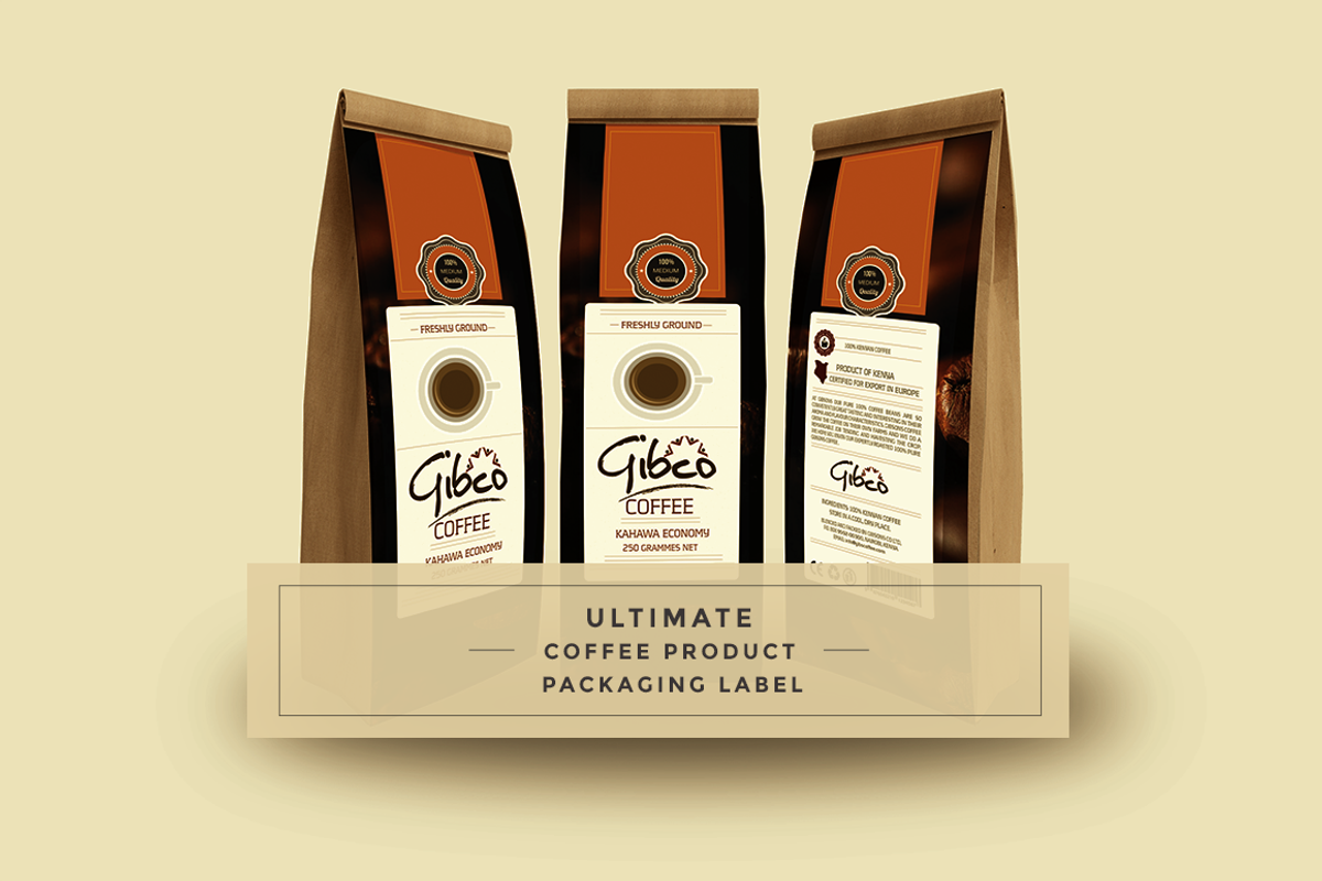 THE ULTIMATE PRODUCT PACKAGE LABEL, a Merchandise Mockup by Vova