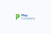 P play logo, a Branding & Logo Template by Vitalliy