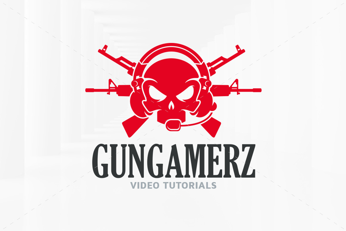 Gun Gamer Logo Template, a Branding & Logo Template by LOGOMAGINE