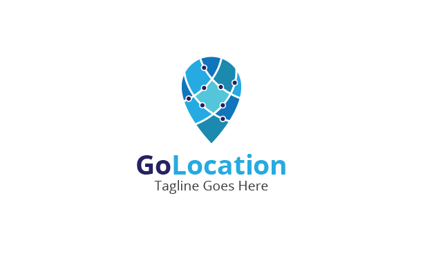 Go Location Logo, a Branding & Logo Template by Sajida Salim