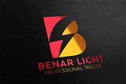 B Letter Lightning Logo, a Branding & Logo Template by essegraphic